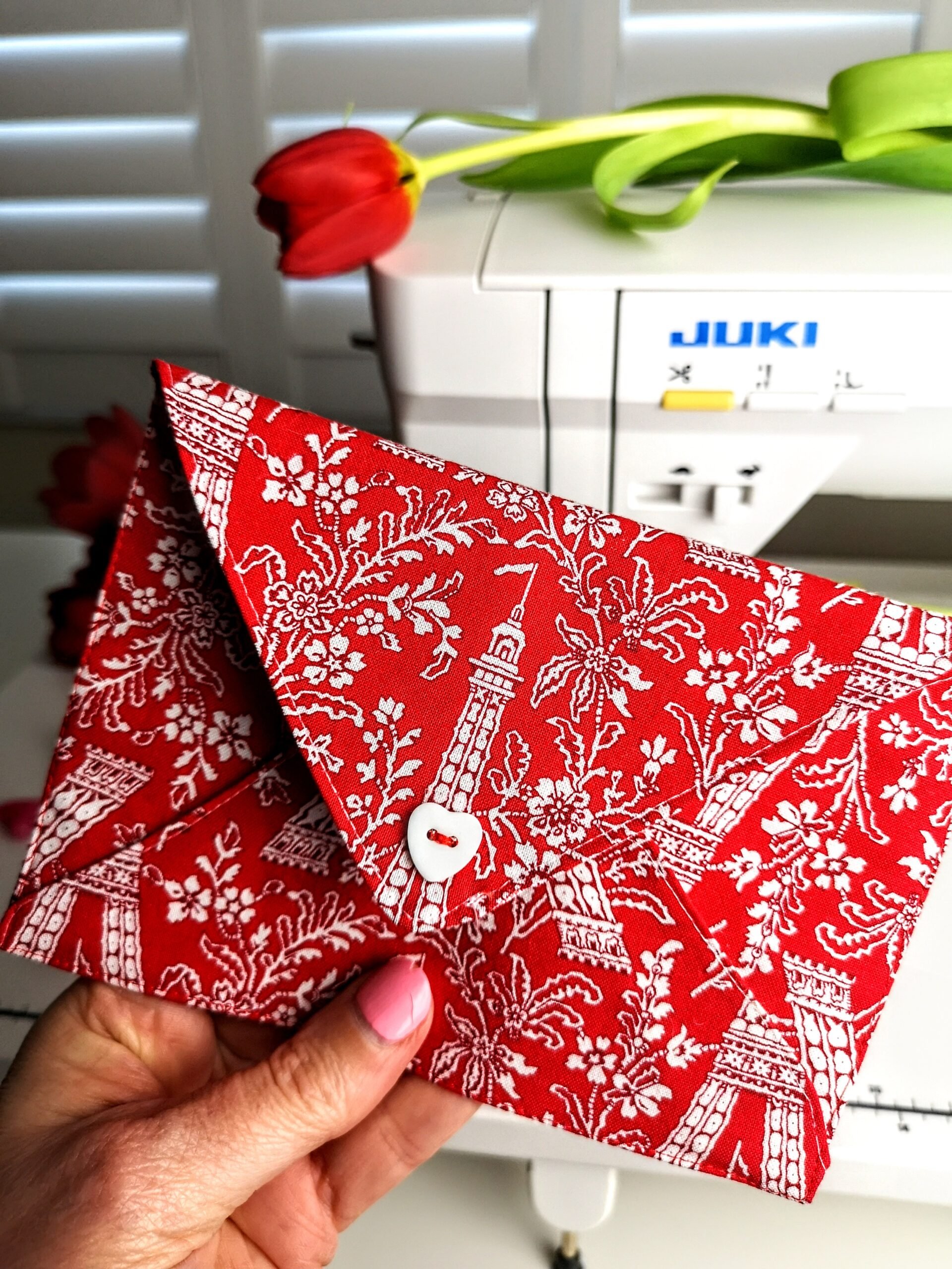 DIY Fabric Envelopes - Juki Club